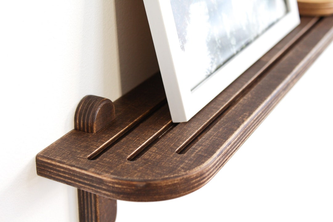 Picture Ledge Custom Length Floating Wall Photo Shelves, Ledge Shelf ...