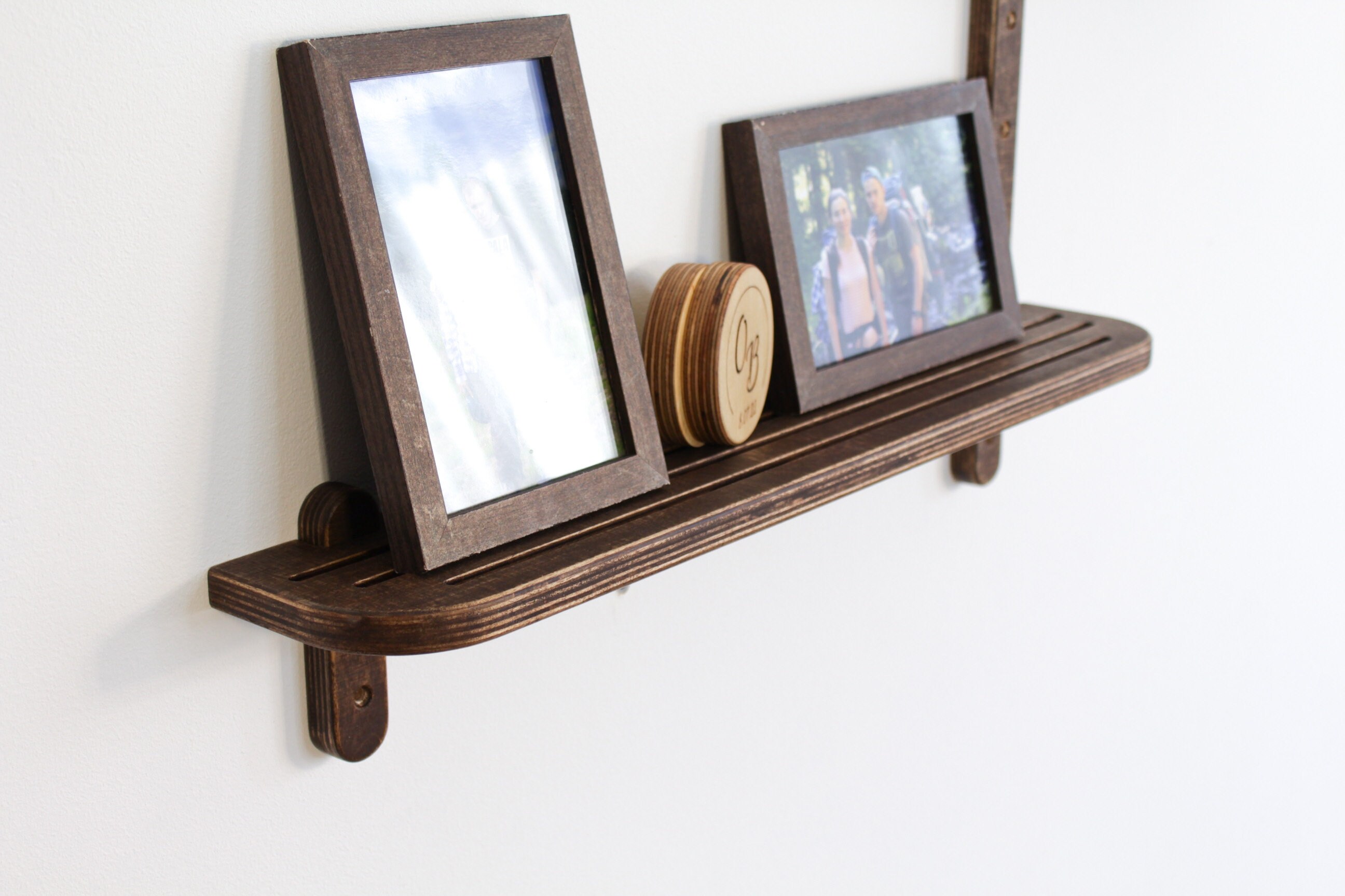 Picture Ledge Custom Length Floating Wall Photo Shelves, Ledge Shelf ...
