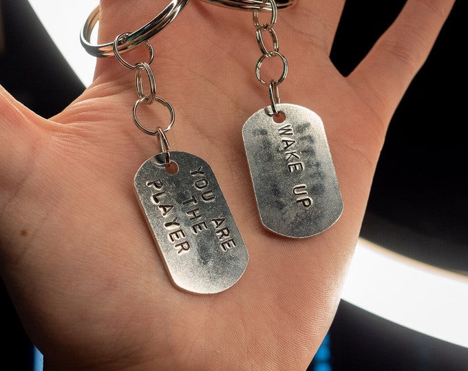 End Poem Keychain - Etsy