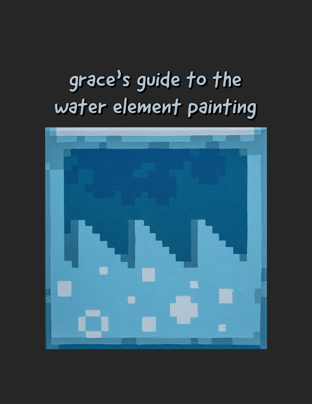 Water Element Painting Guide - Etsy