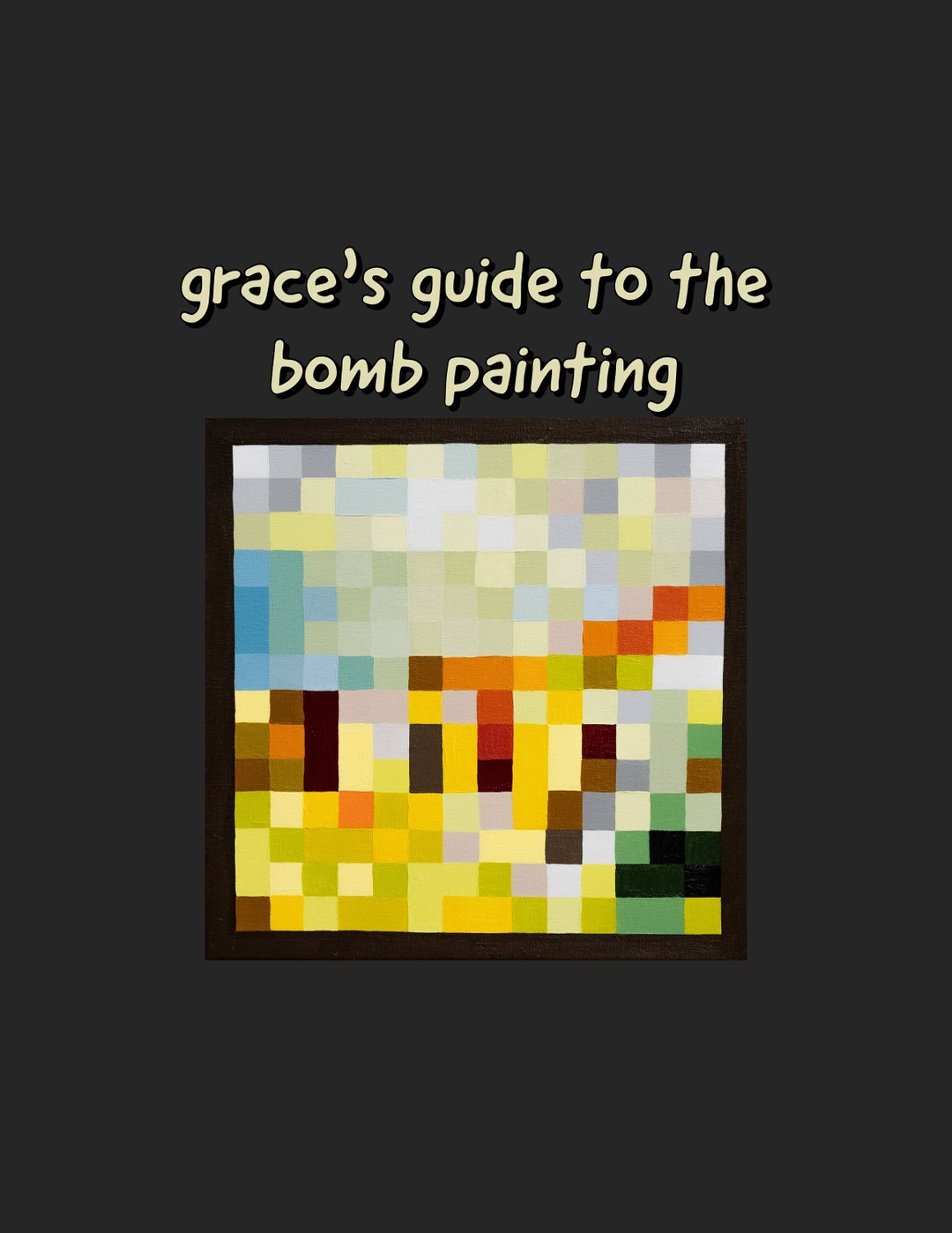 Bomb Painting Guide - Etsy