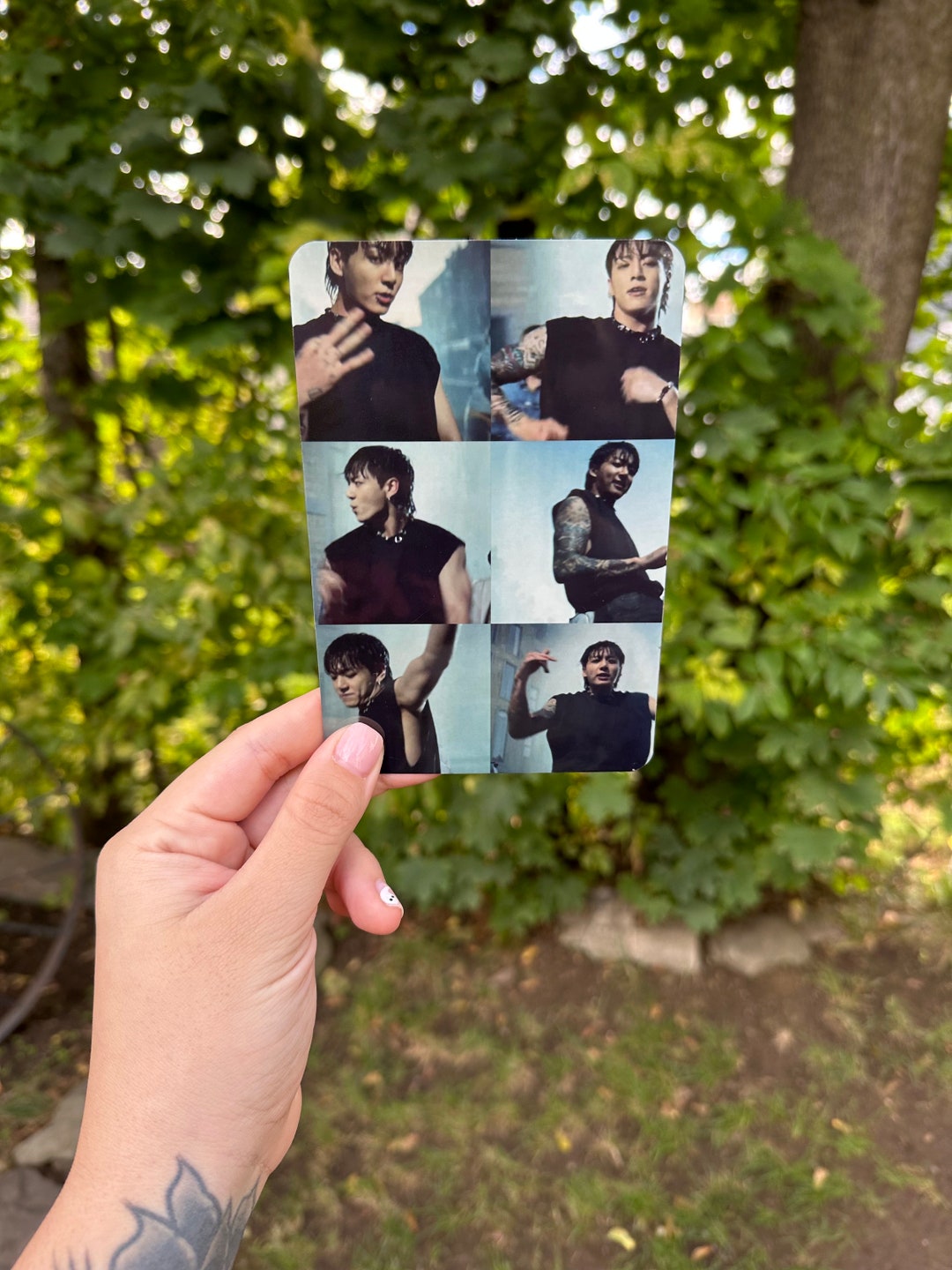 BTS Jungkook JK Muscles Tattoos SEVEN 3D 4x6 Laminated Print - Etsy ...