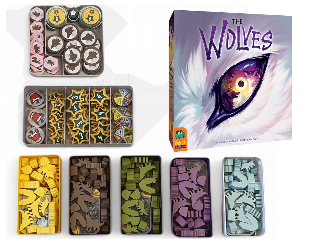The Wolves - Game Insert / Box Organizer - Etsy