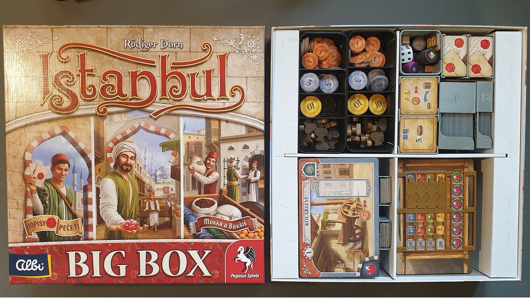 Istanbul Bigbox - Game Insert, Organizer for Boardgame Istanbul ...