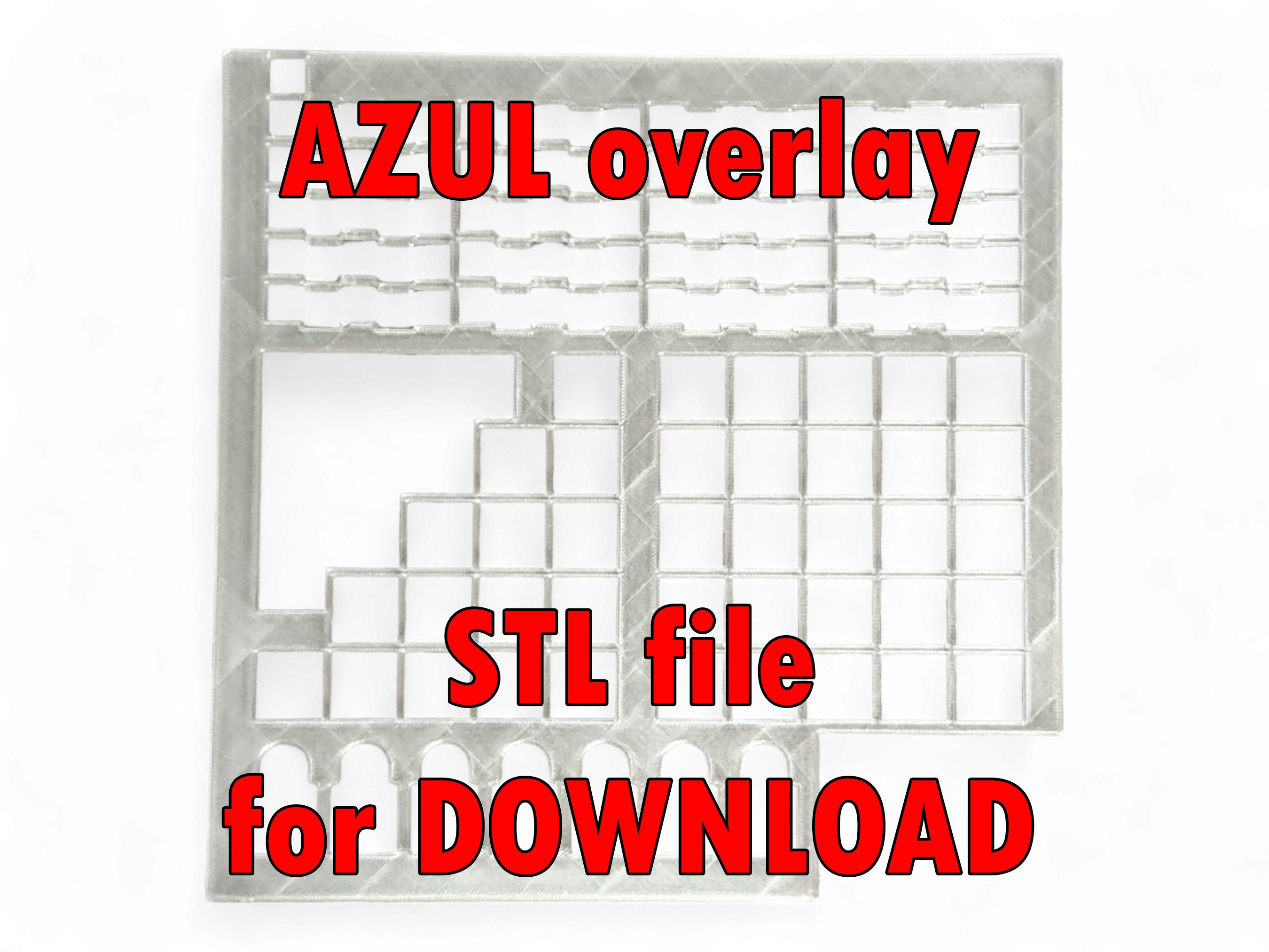 Azul Game Overlay STL File – 3D Printer Download - Etsy