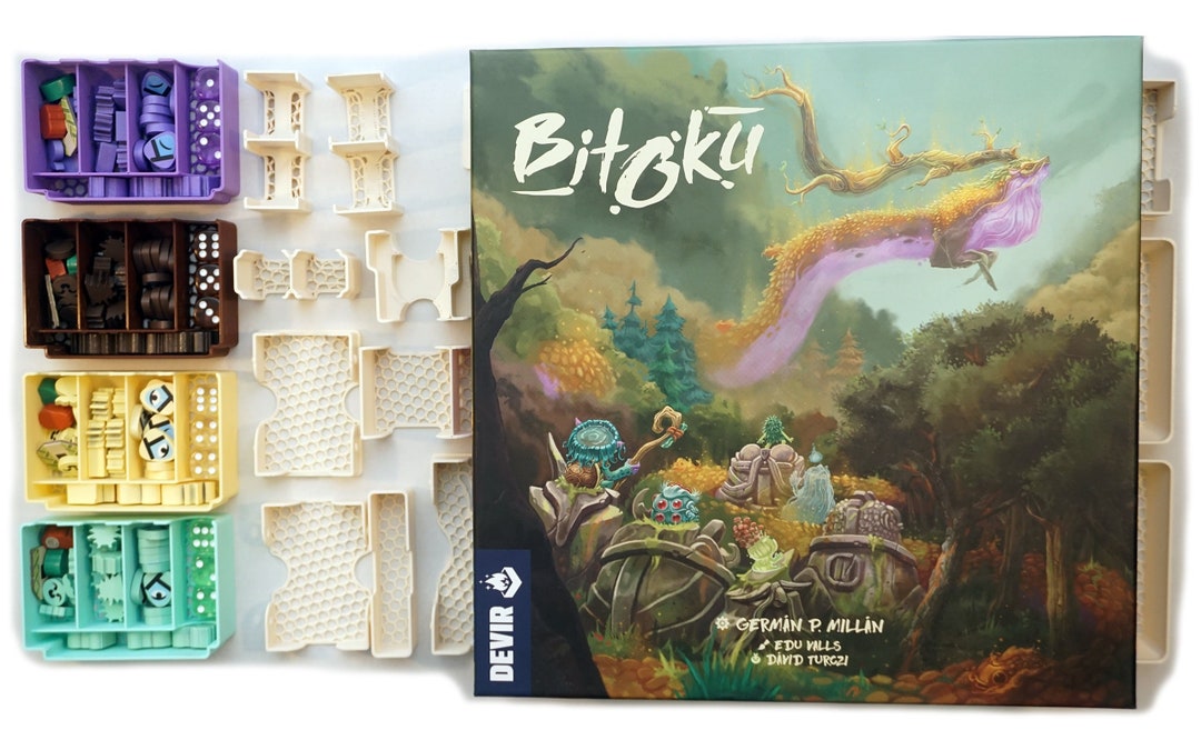 Bitoku Insert Organiser for the Board Game - Etsy