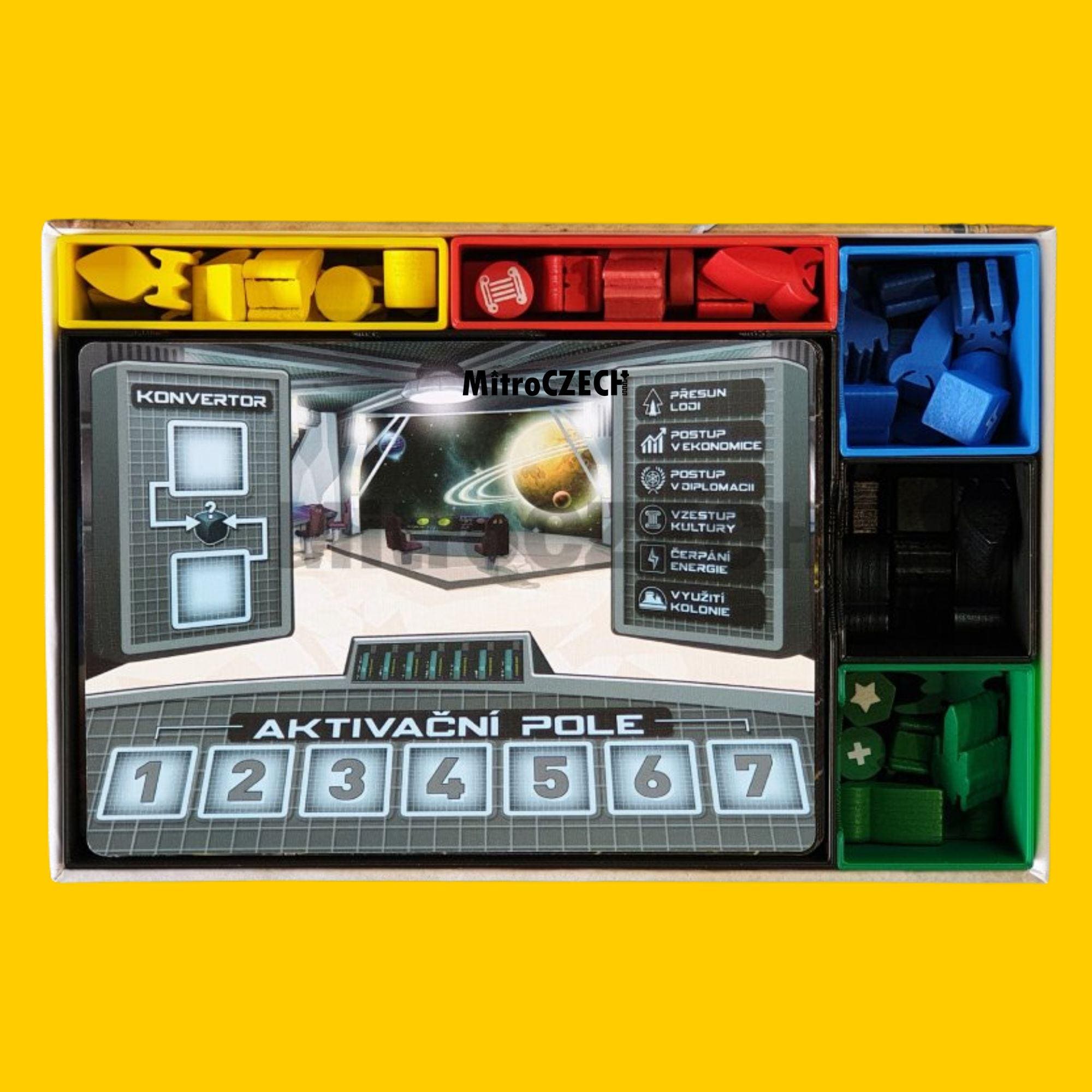 3D Printed Board Game Insert: Tiny Epic Galaxies + Beyond the Black - Etsy