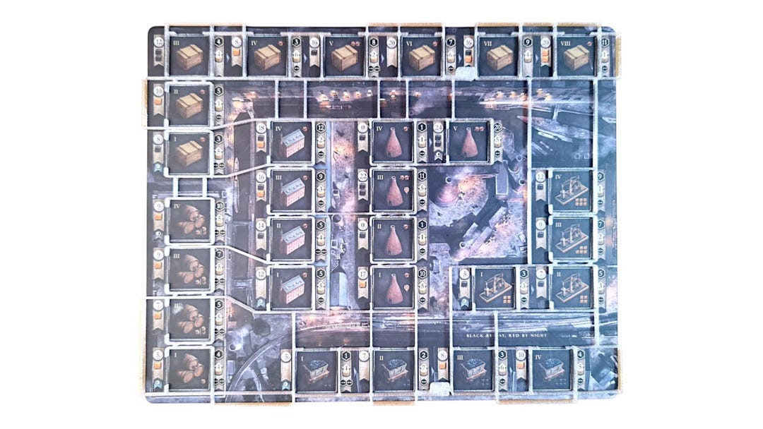 Brass Birmingham Player Board Overlay: 3D Printed PETG Organizer - Set ...