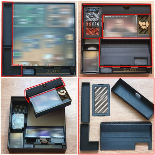 Patchwork Board Game Insert / Box Organizer - Etsy