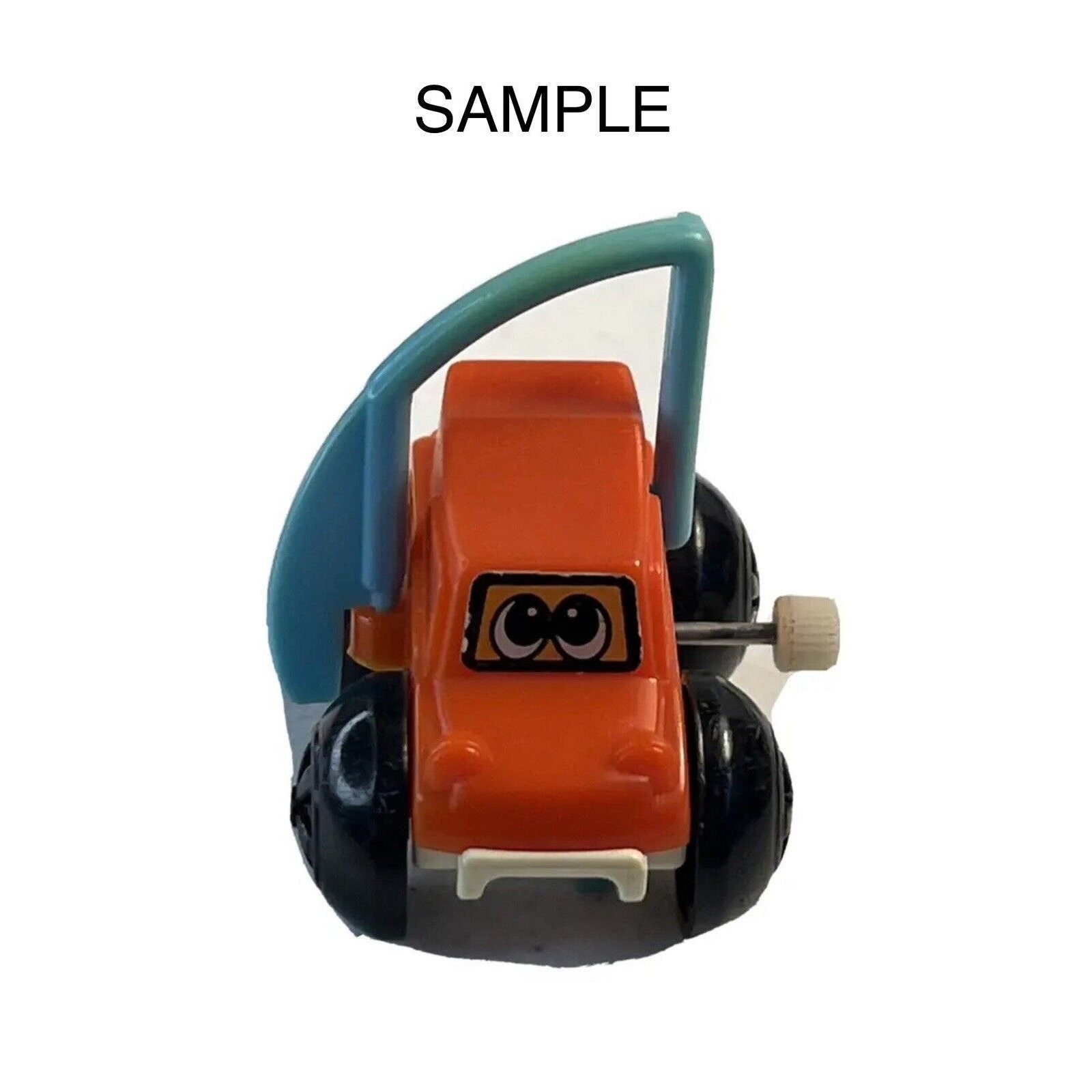 Tomy Wind up Flip Over Car 1978 Collectible Vintage Toy Orange READ - Etsy