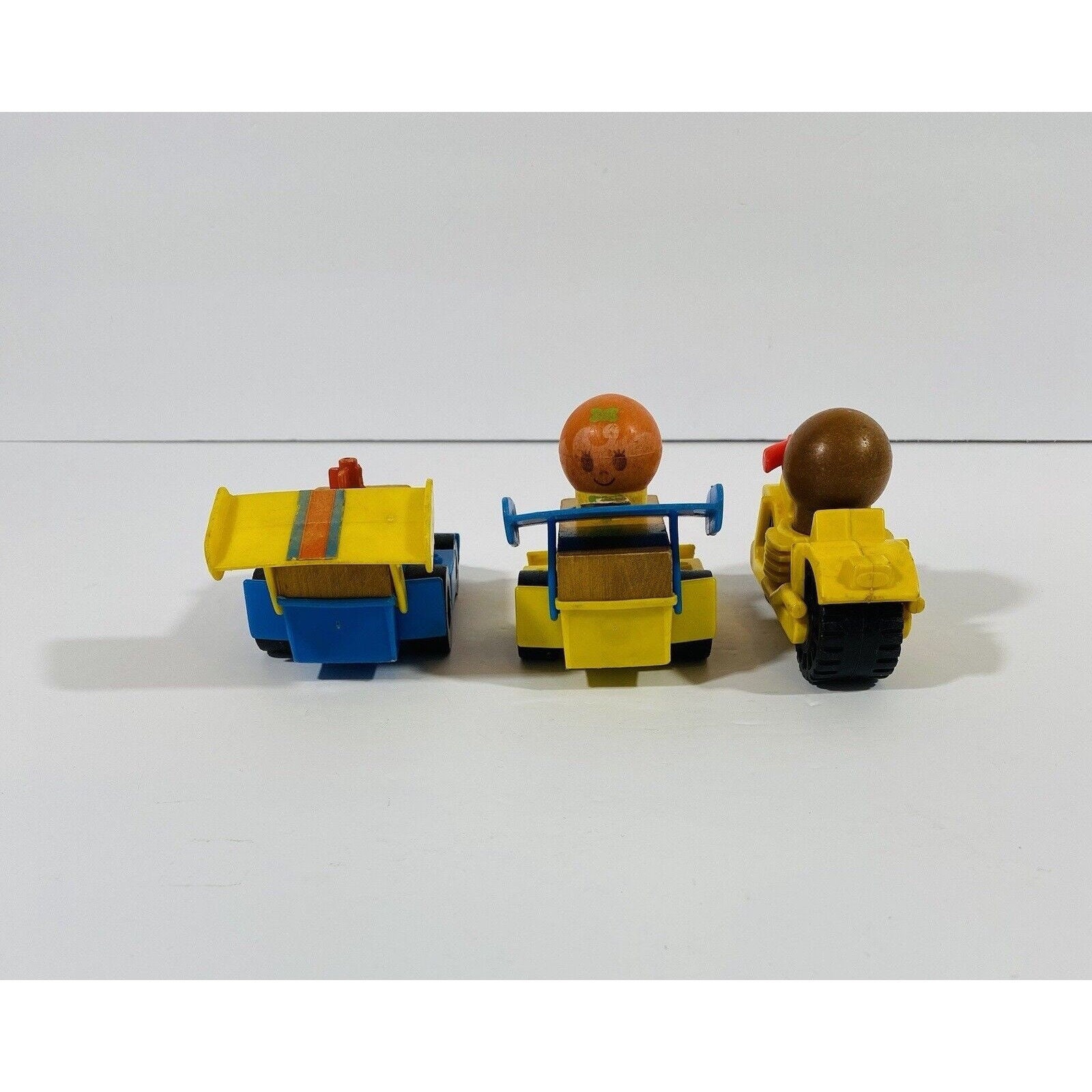 1974 Mattel Putt Putt Speedway Race Wind up Cars + Fisher Price LP ...