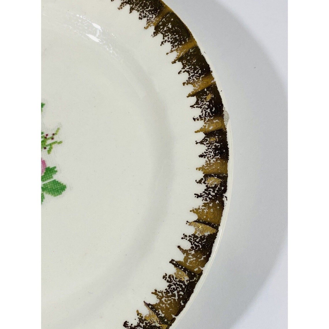 Cronin China Co Bread & Butter Plates Set of 6 Floral Pattern COI162 ...