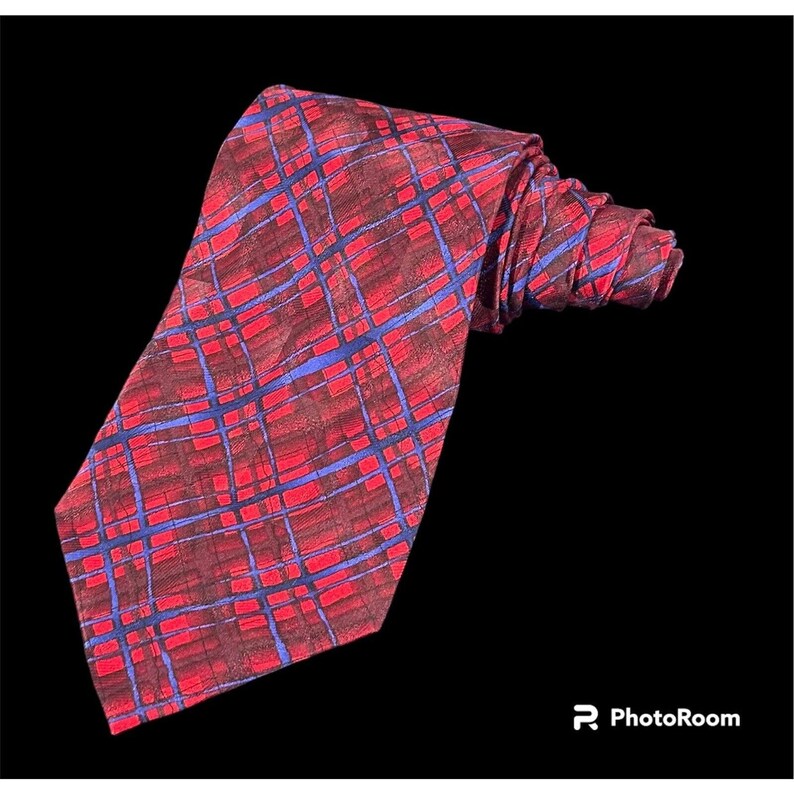 J Garcia Necktie Mens Jerry Grateful Dead 100% Silk Red Big Bird ...