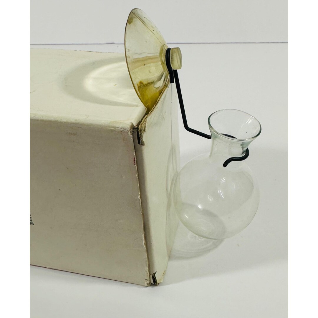 Suction Cup Flower Bud Vase Spring Glass Current Inc Floral Window ...