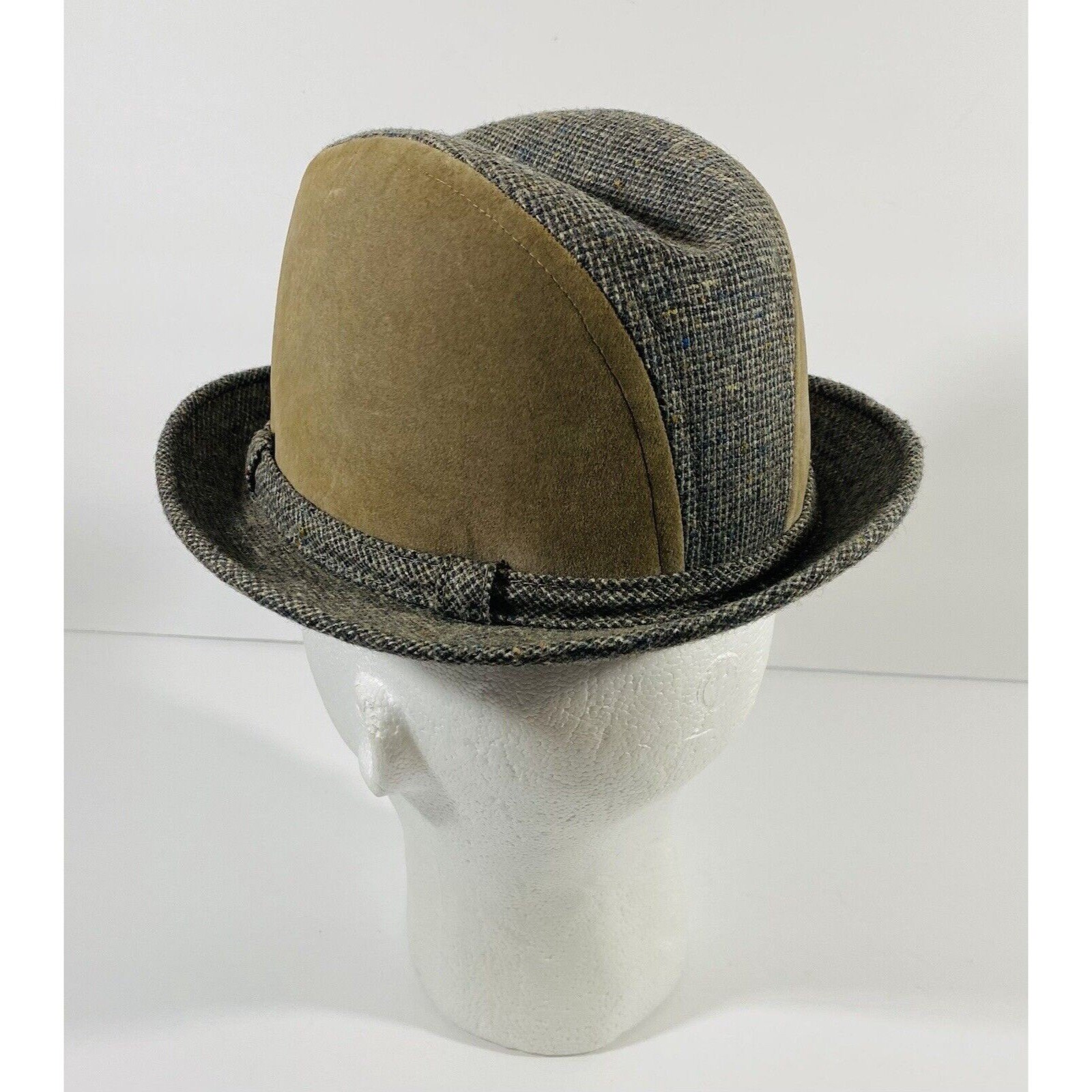 Adams of New York Mens Hat Fedora Trilby Vintage Feather - Etsy