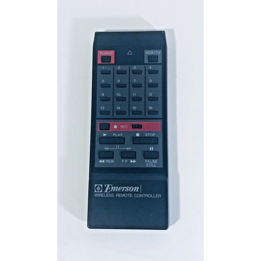 Emerson Wireless TV Remote Control Original Good Condition Tested Works ...