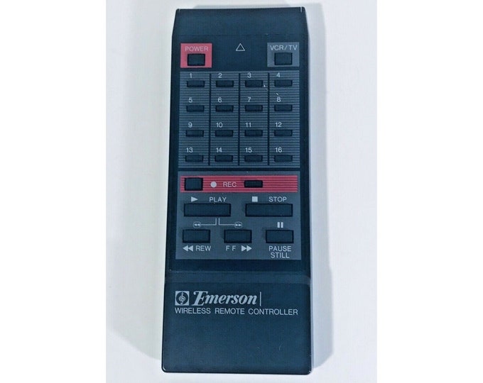 Emerson Wireless TV Remote Control Original Good Condition Tested Works ...