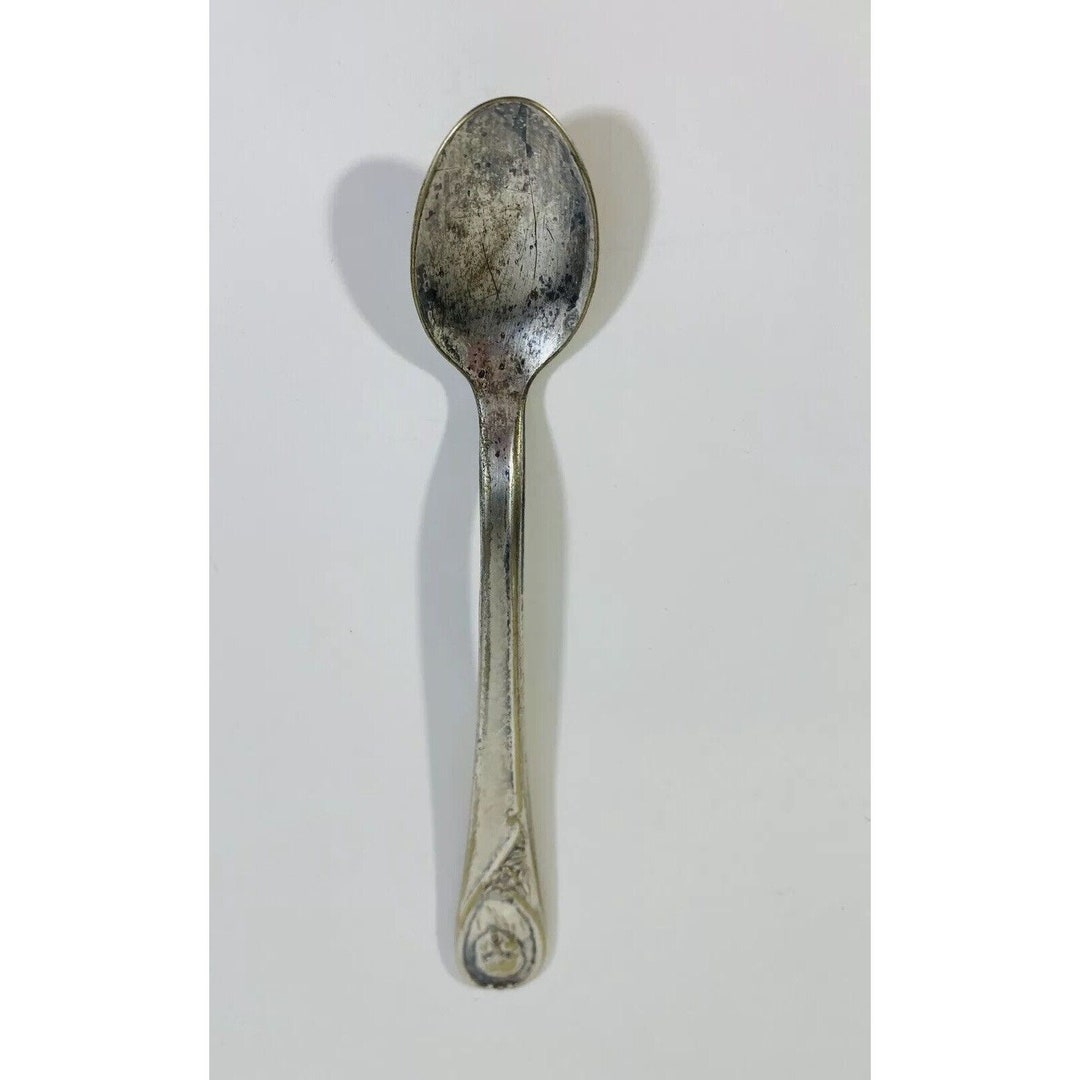 Vintage Gerber Baby Food Spoon Winthrop Silver Plate Long Child Size ...