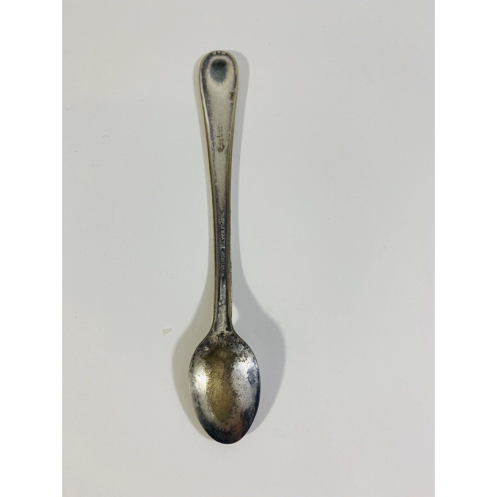Vintage Gerber Baby Food Spoon Winthrop Silver Plate Long Child Size ...