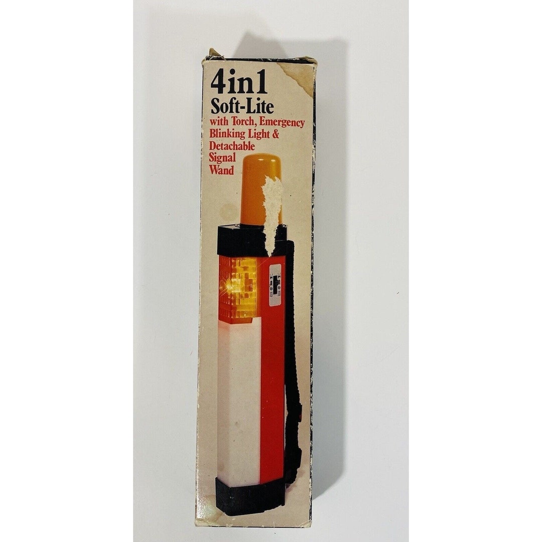 4 in 1 Soft Lite Portable Emergency Light Torch, Blinking Signal Wand ...