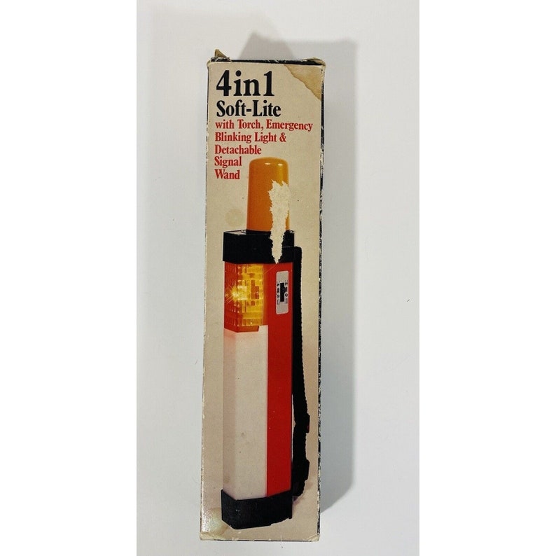 4 in 1 Soft Lite Portable Emergency Light Torch, Blinking Signal Wand ...