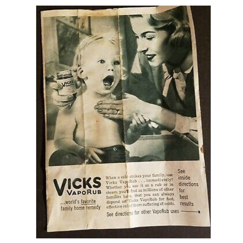 Antique Cobalt Blue Glass Vicks Vaporub Bottles Medicine Raised Letters ...