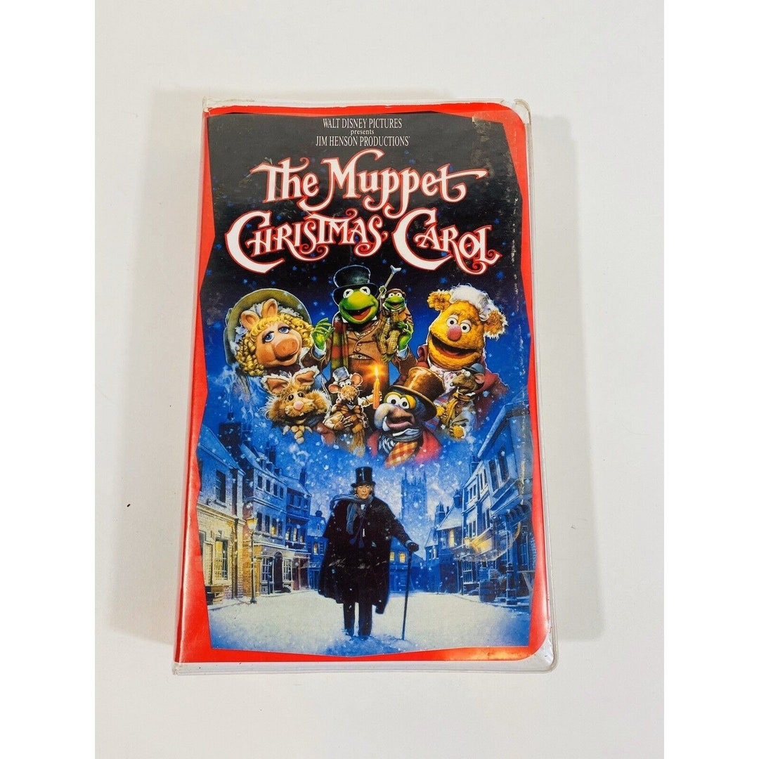 The Muppet Christmas Carol VHS 1993 Movie Clam Shell Holiday - Etsy Canada