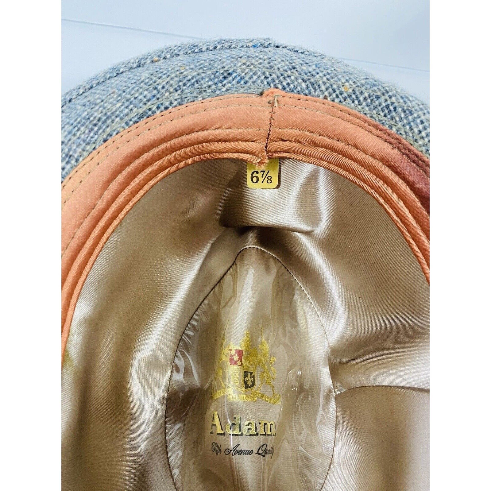 Adams of New York Mens Hat Fedora Trilby Vintage Feather - Etsy