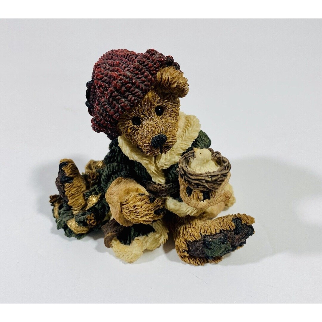 Boyds Bears Elgin the Elf Bear Bearstone 2236 Christmas Holidays 1994 ...