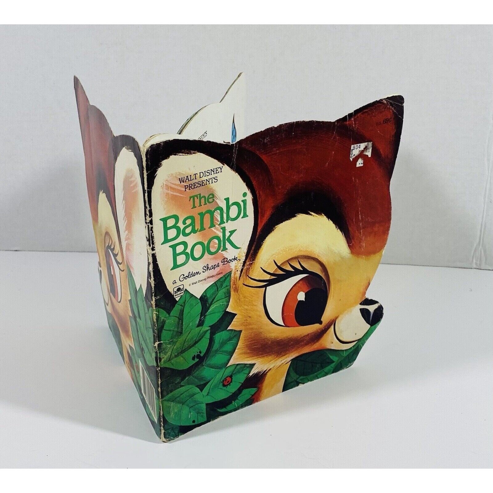 The Bambi Book 1968 A Golden Shape Book Walt Disney Studio - Etsy