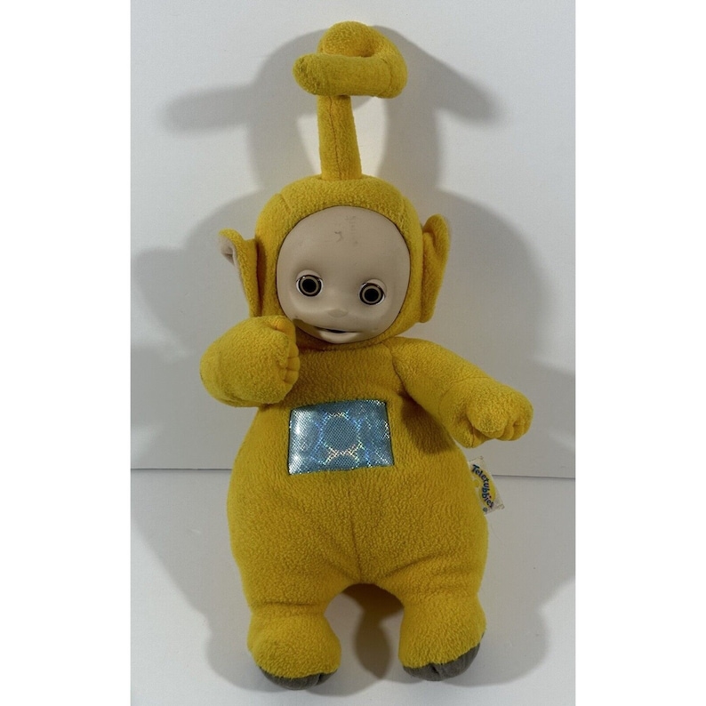 Teletubbies Toy Lot 14" Talking Laa-laa Plush Green Dipsy Red Po Purple ...