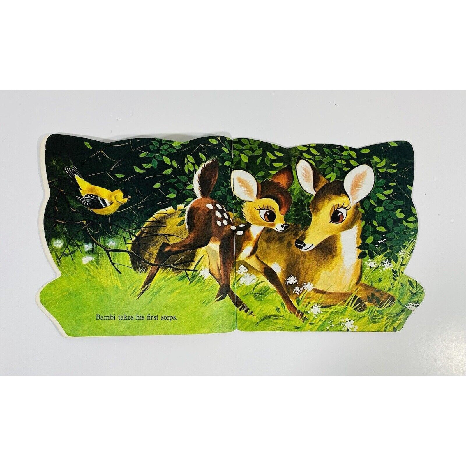 The Bambi Book 1968 A Golden Shape Book Walt Disney Studio - Etsy