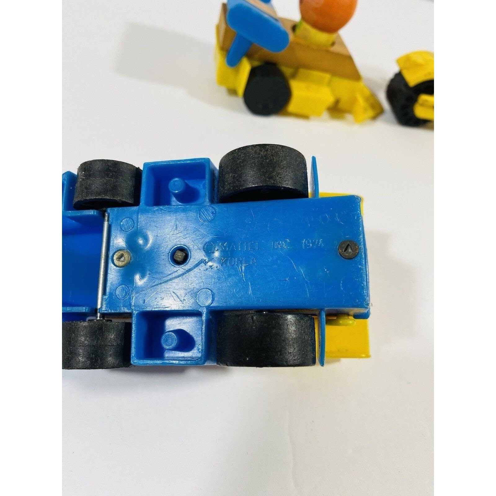 1974 Mattel Putt Putt Speedway Race Wind up Cars + Fisher Price LP ...