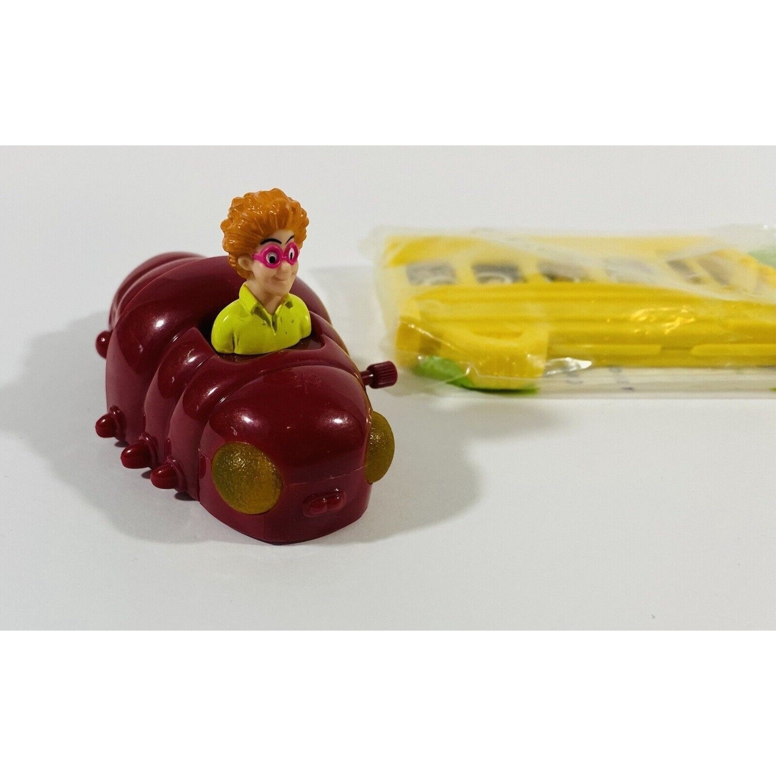 Magic School Bus Mcdonalds Happy Meal Kids Toys Lot of 3 Ms Frizzle ...