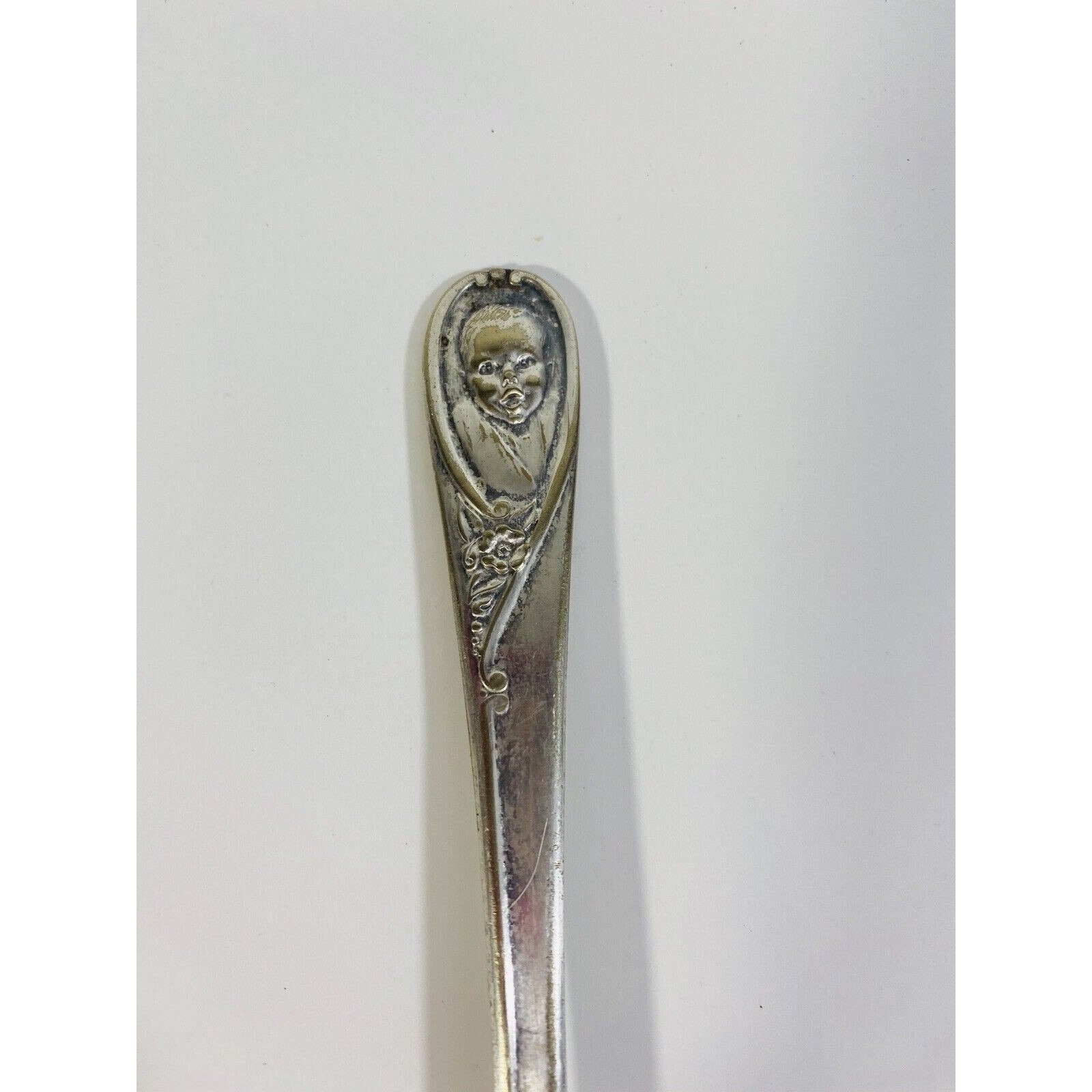 Vintage Gerber Baby Food Spoon Winthrop Silver Plate Long Child Size ...