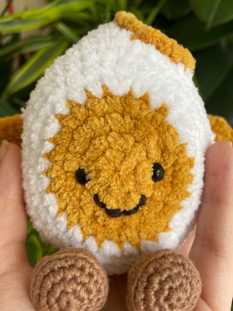 Good Egg Crochet Plush Amigurumi *pattern* - Etsy