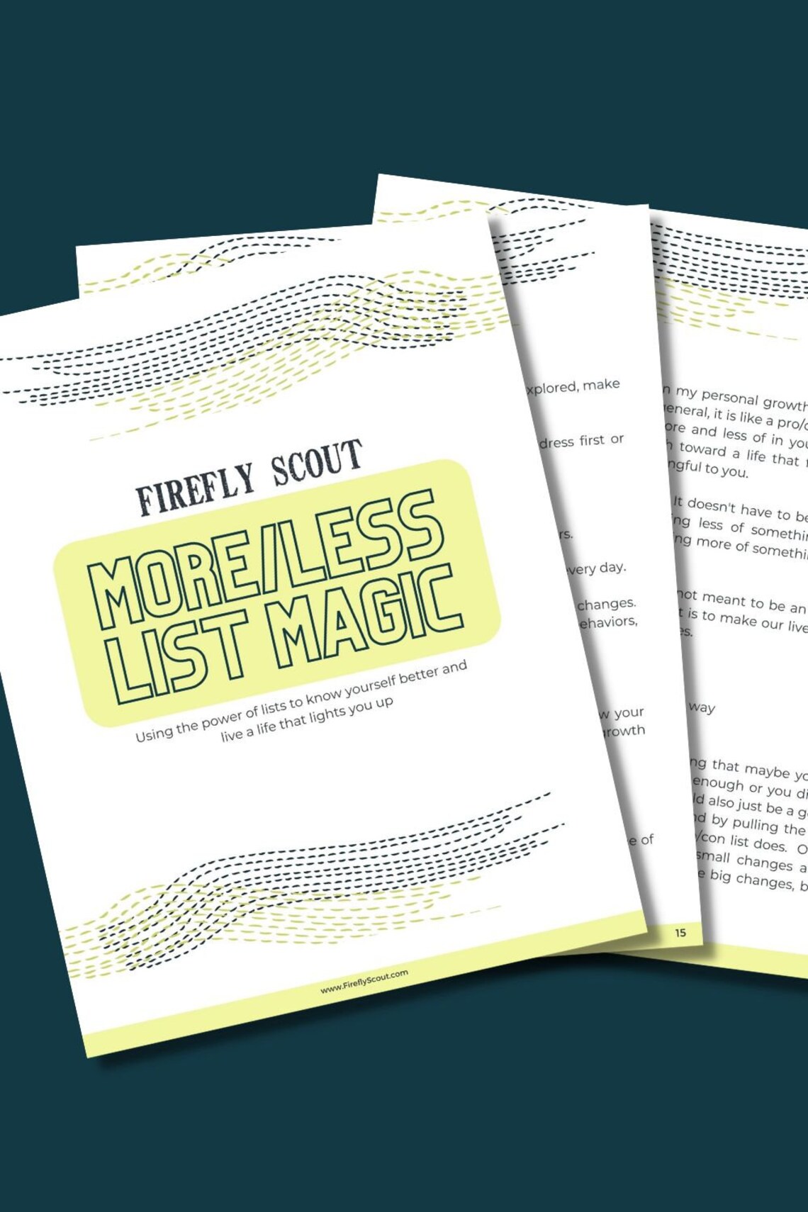 Life Change Guide for Personal Growth List Printable - Etsy