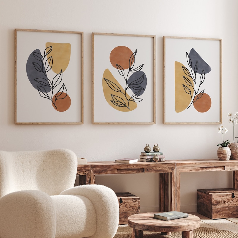 Mustard Yellow Print - Etsy