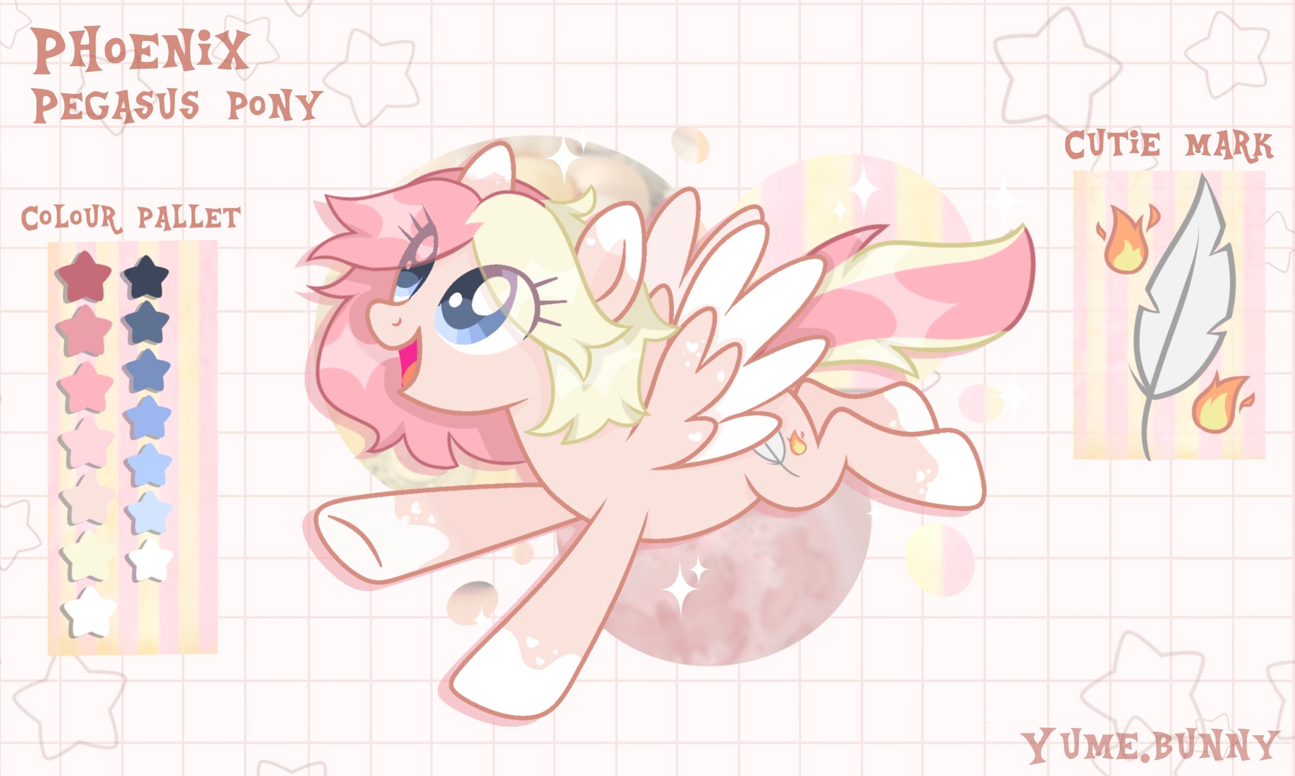 Custom My Little Pony Original Character Reference Sheet - Etsy