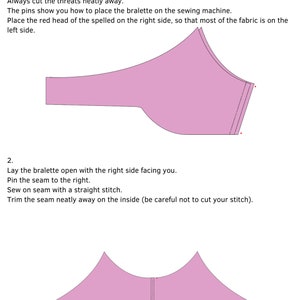 Bralette Sewing Pattern - Etsy