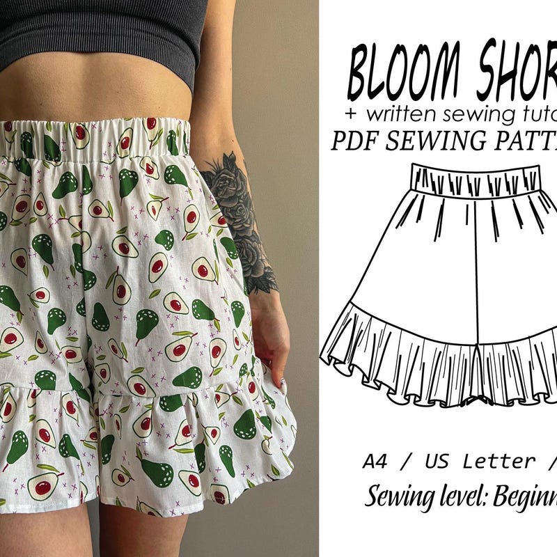 Skorts Pattern - Etsy
