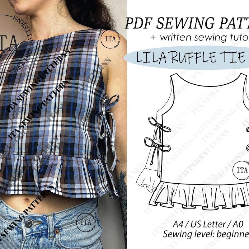 Women Top With Bows - Etsy