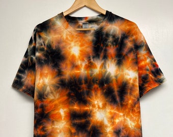 Orange Tie Dye Shirt - Etsy