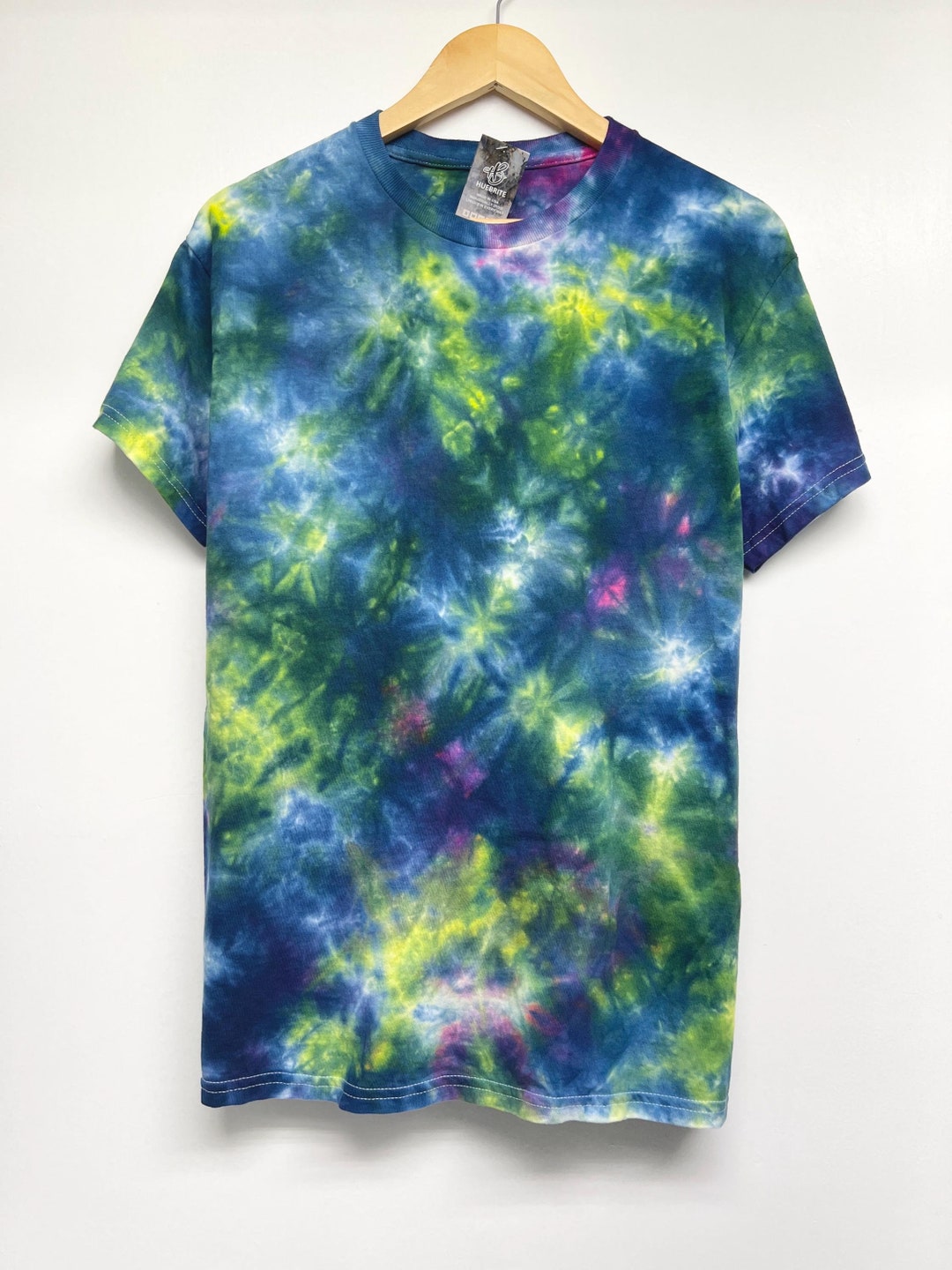 Hand-dyed Watercolor Tie Dye T-shirt - Unisex Size M - Etsy