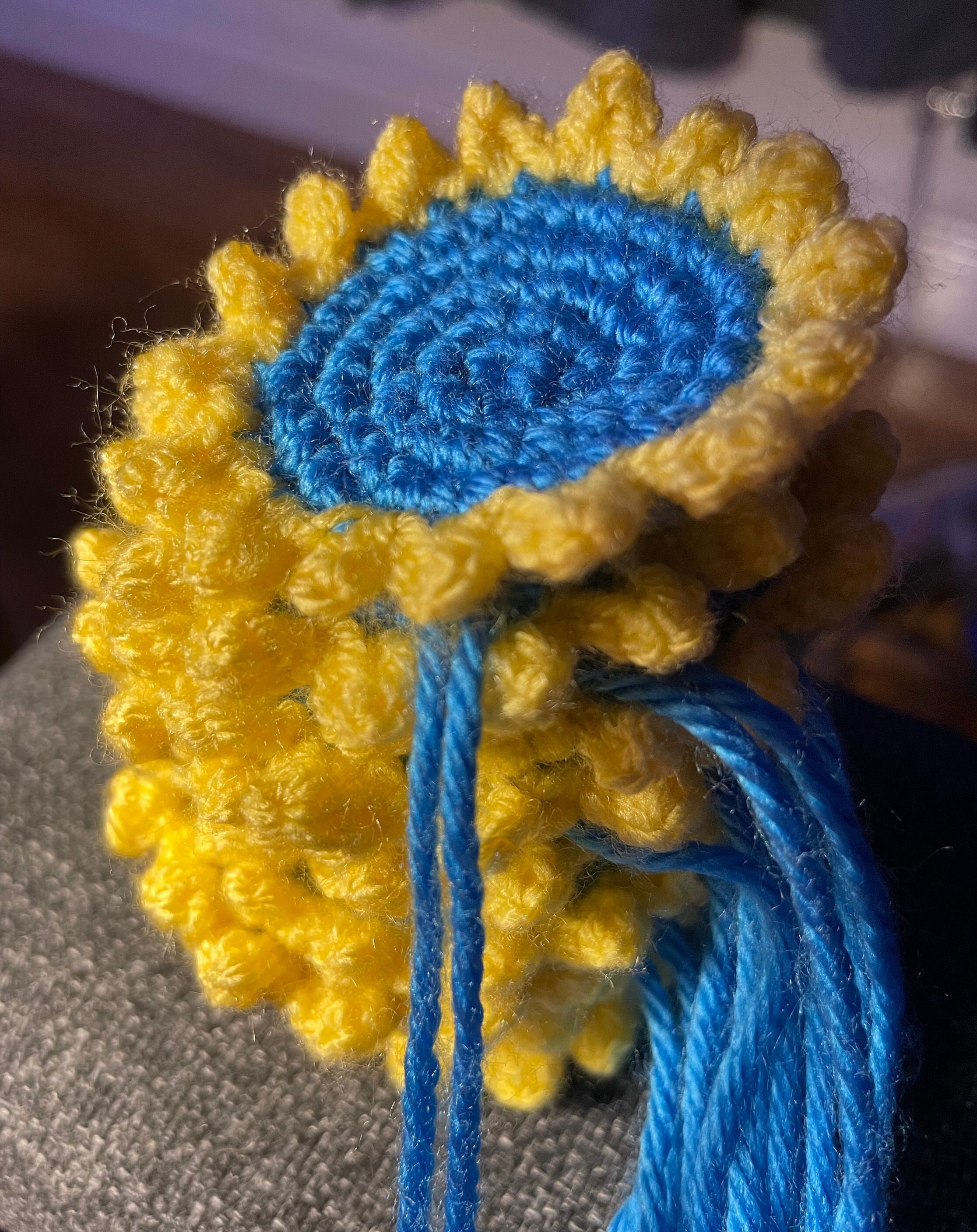 Ukraine Sunflower Crochet Pattern: Supporting the DEC Ukraine Appeal - Etsy