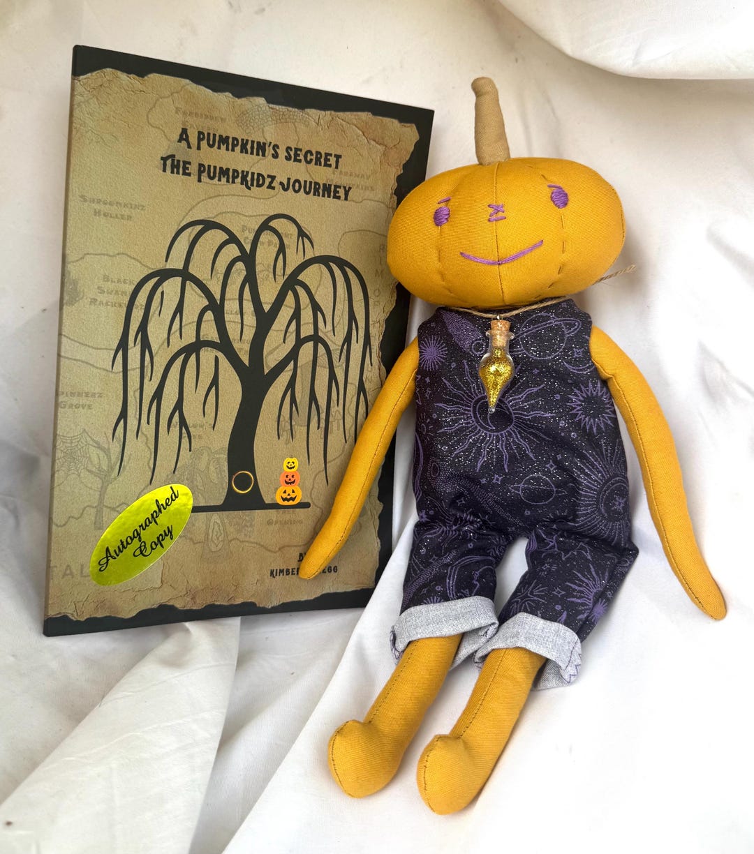 Pumpkin Plush Doll & Signed Book Bundle – Choose Your Pumpkidz ...