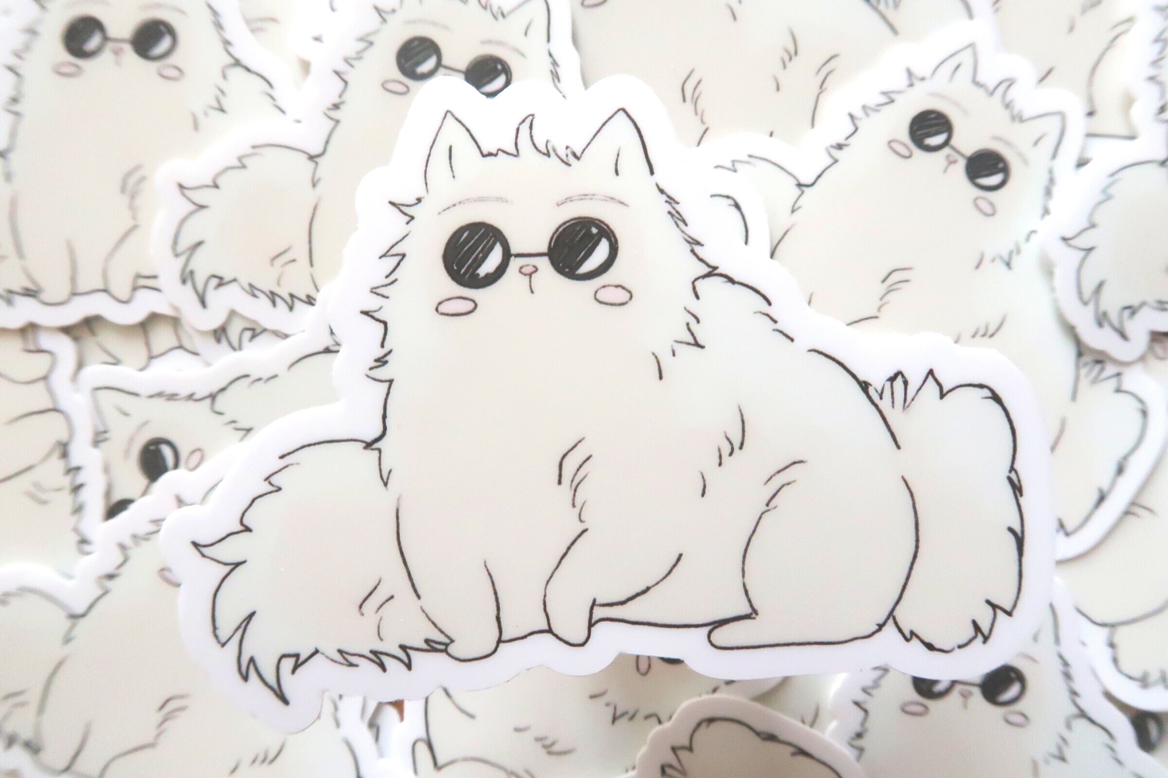 Jujutsu Kaisen Fanmade Gojo Satoru Kitty Pegatina Lindo | Etsy