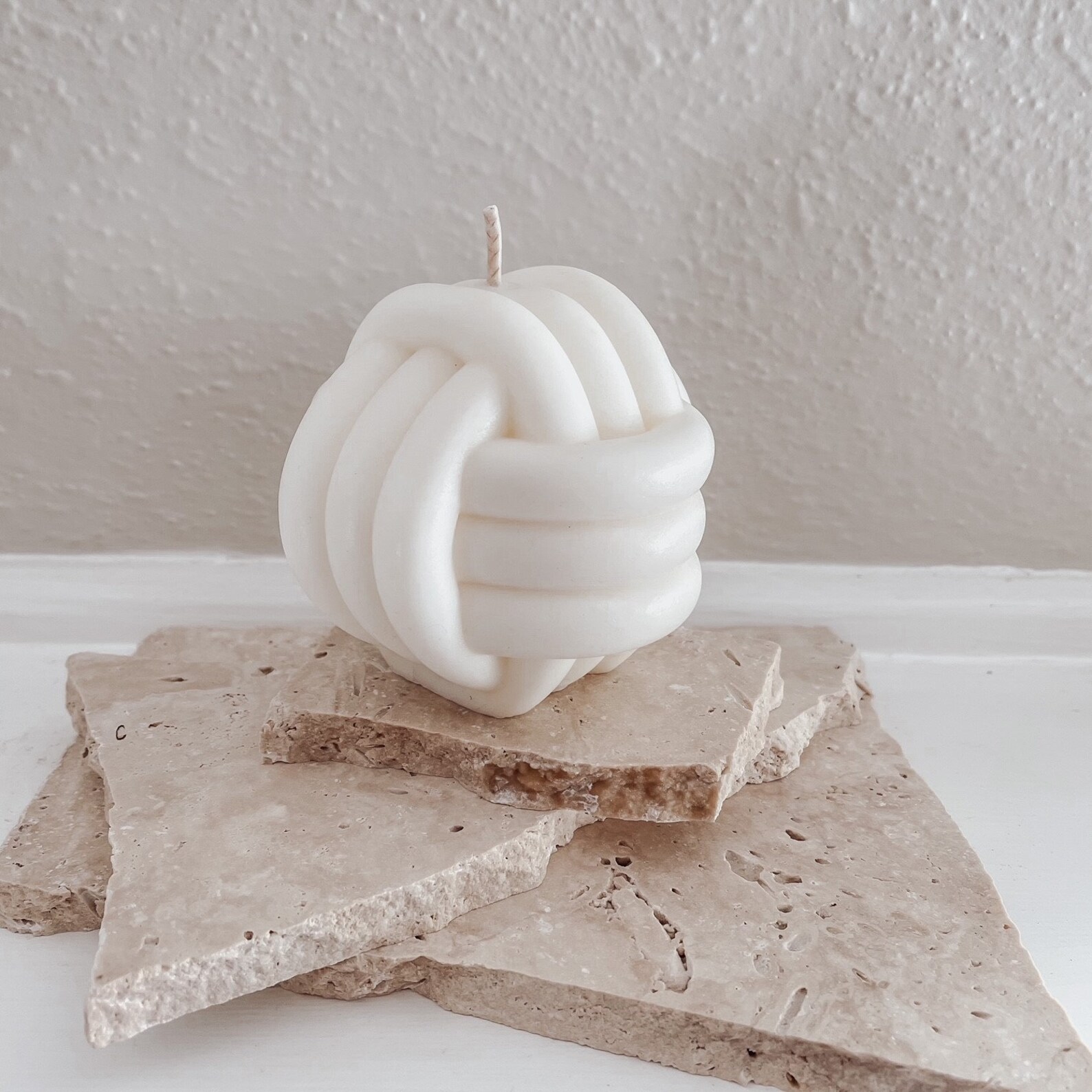 Forget Me Knot Candle Infinity Knot Candle Never-ending Knot - Etsy