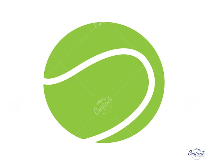 Vektor-Tennis-Ball / Tennis Ball SVG / Tennis Ball Cutter Datei ...