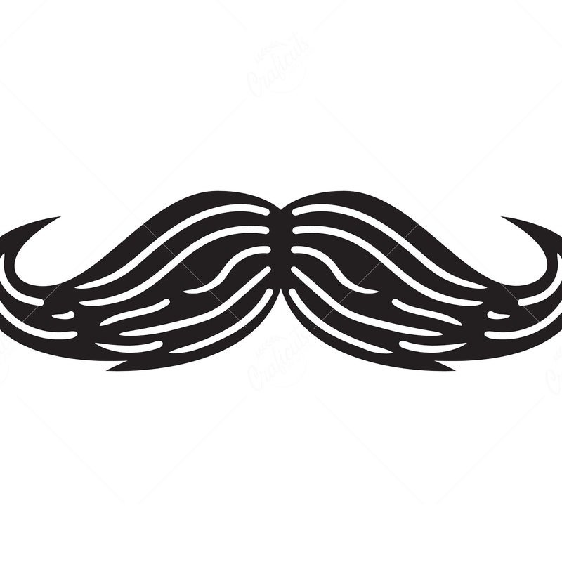 Mustache Clip Art - Etsy